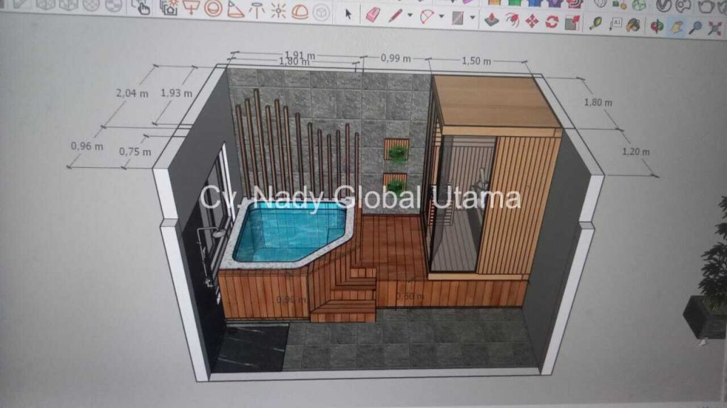 Jasa Pembuatan Ruang Sauna Bandung Palembang