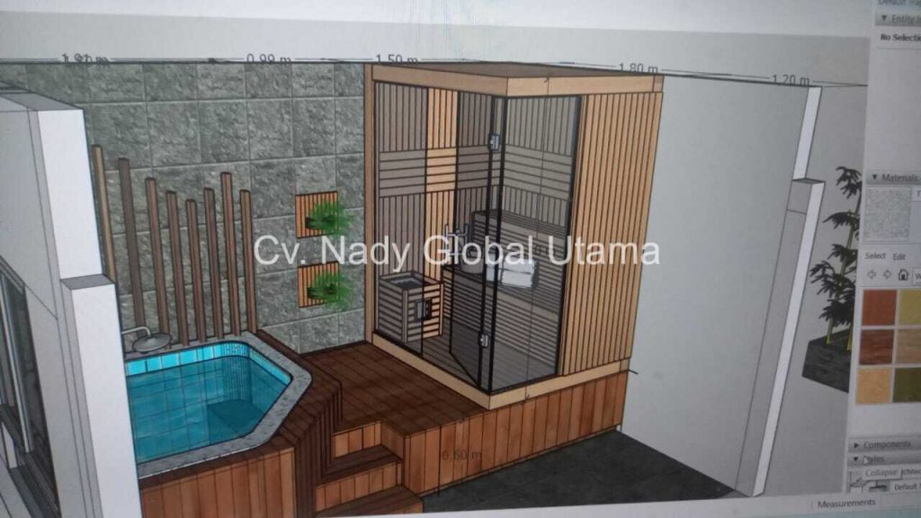 Jasa Pembuatan Ruang Sauna Bandung Palembang